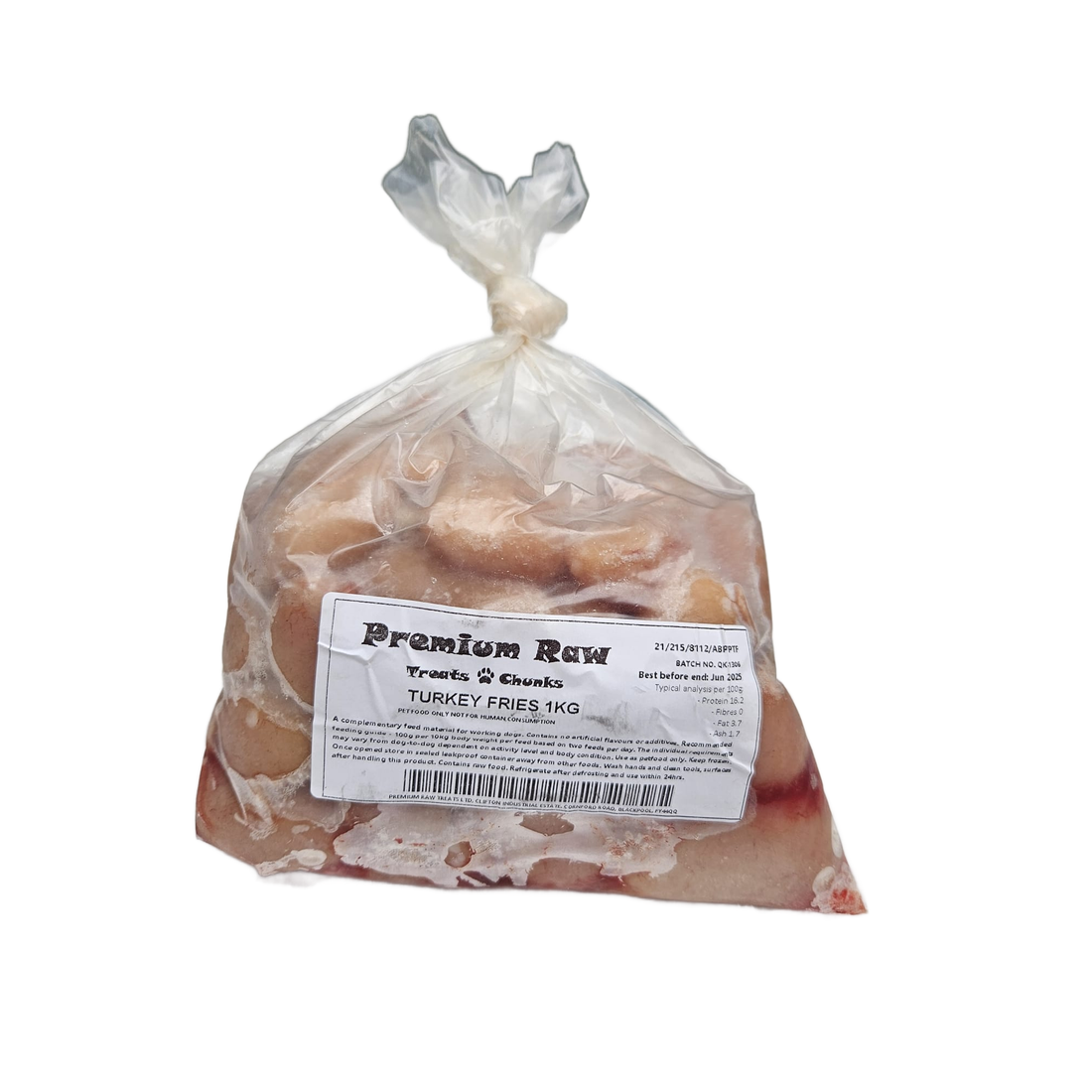 Turkey Fries 1kg – Natural Treats Wiltshire